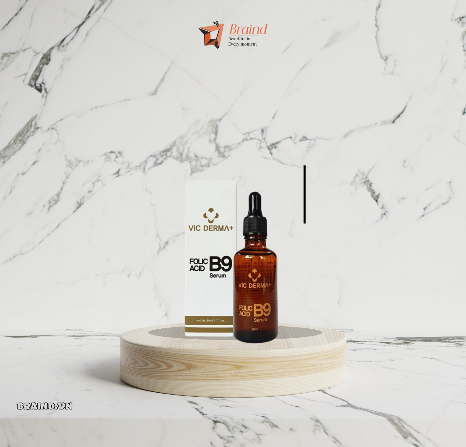 Vicderma Serum B9 Vic Derma Folic Acid– Braind