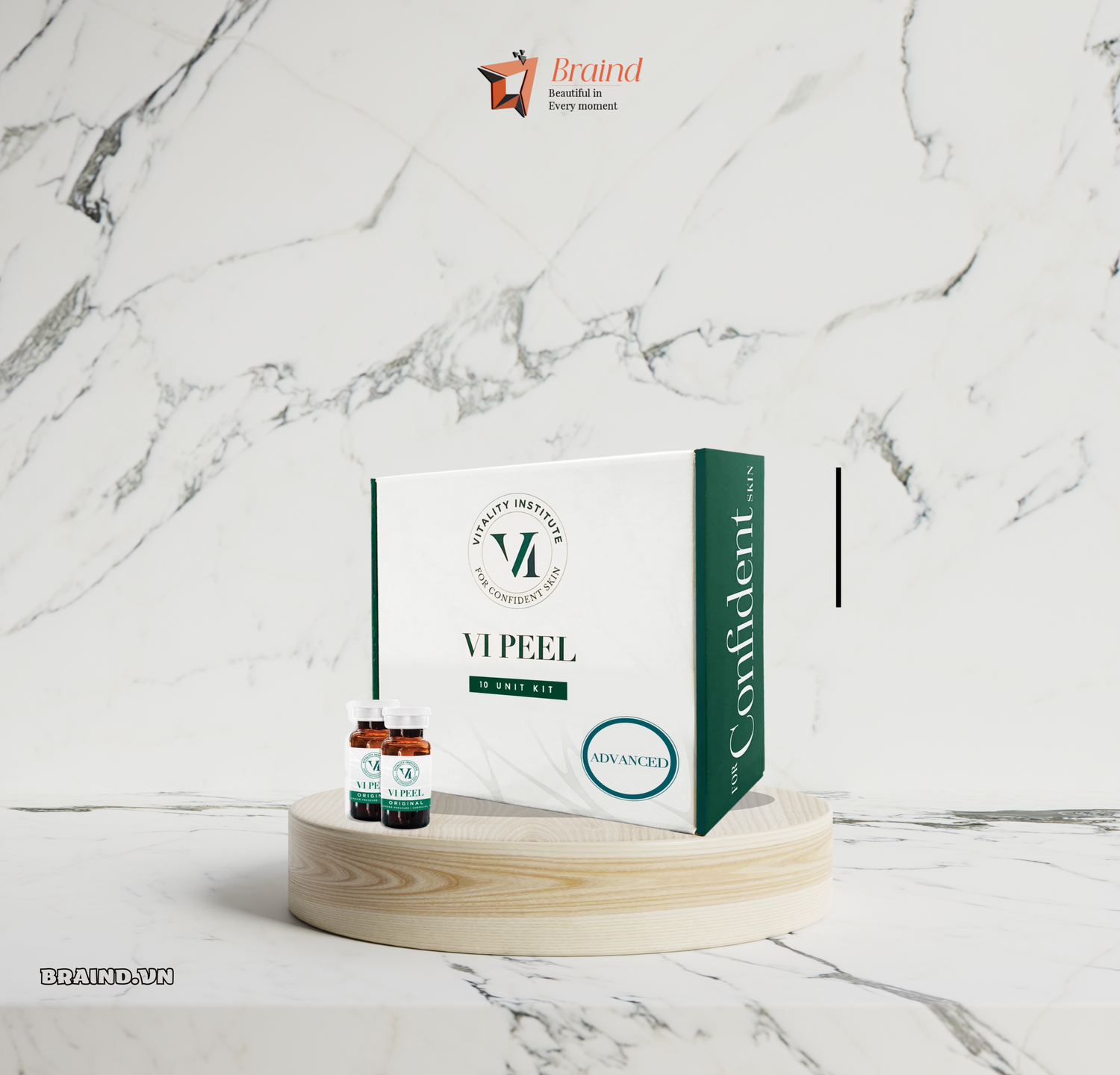 Viderm Bộ peel da VI Peel Original– Braind