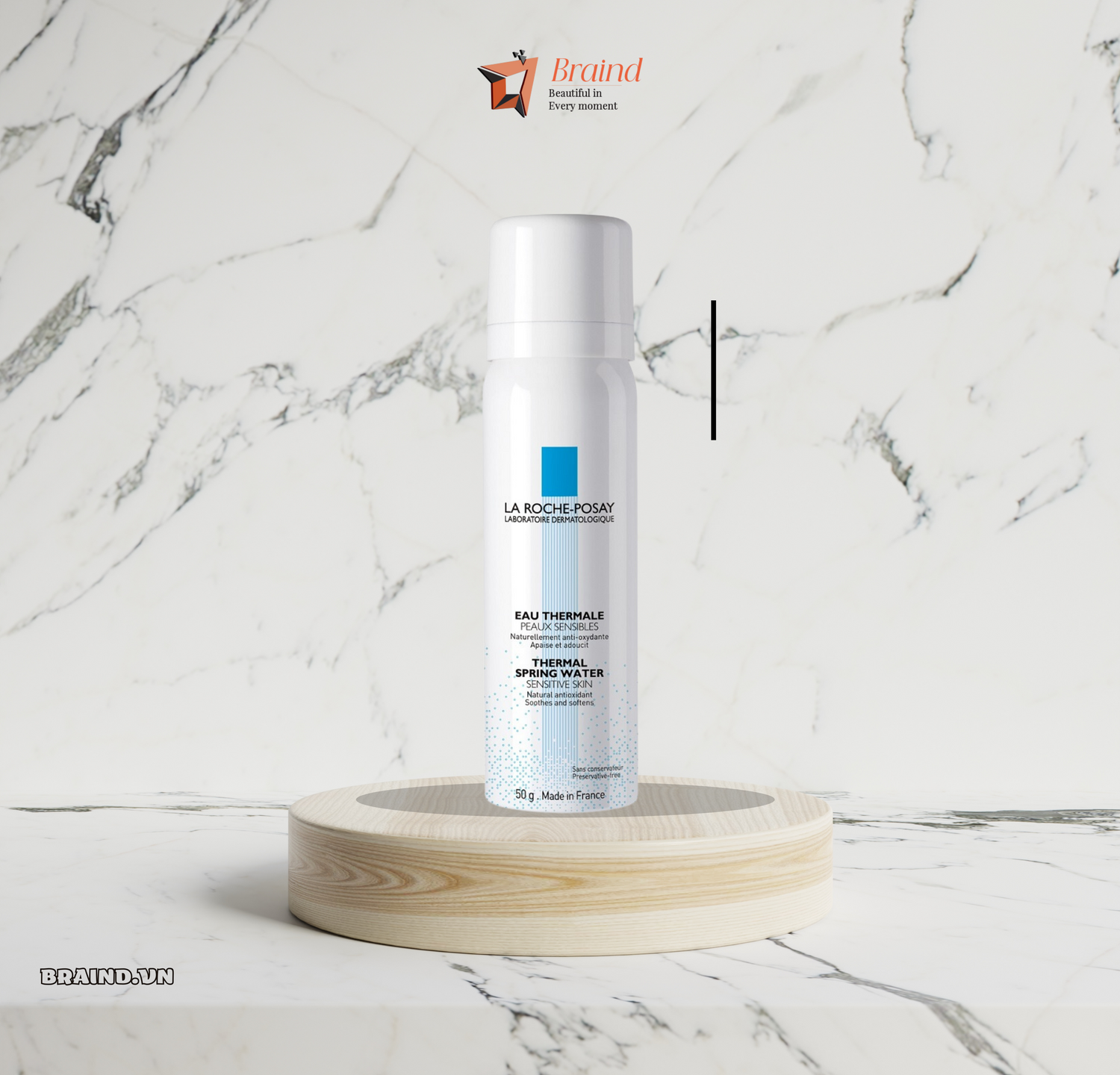 Xịt Khoáng La Roche-Posay Thermal Spring Water sensitive skin 50g_– Braind