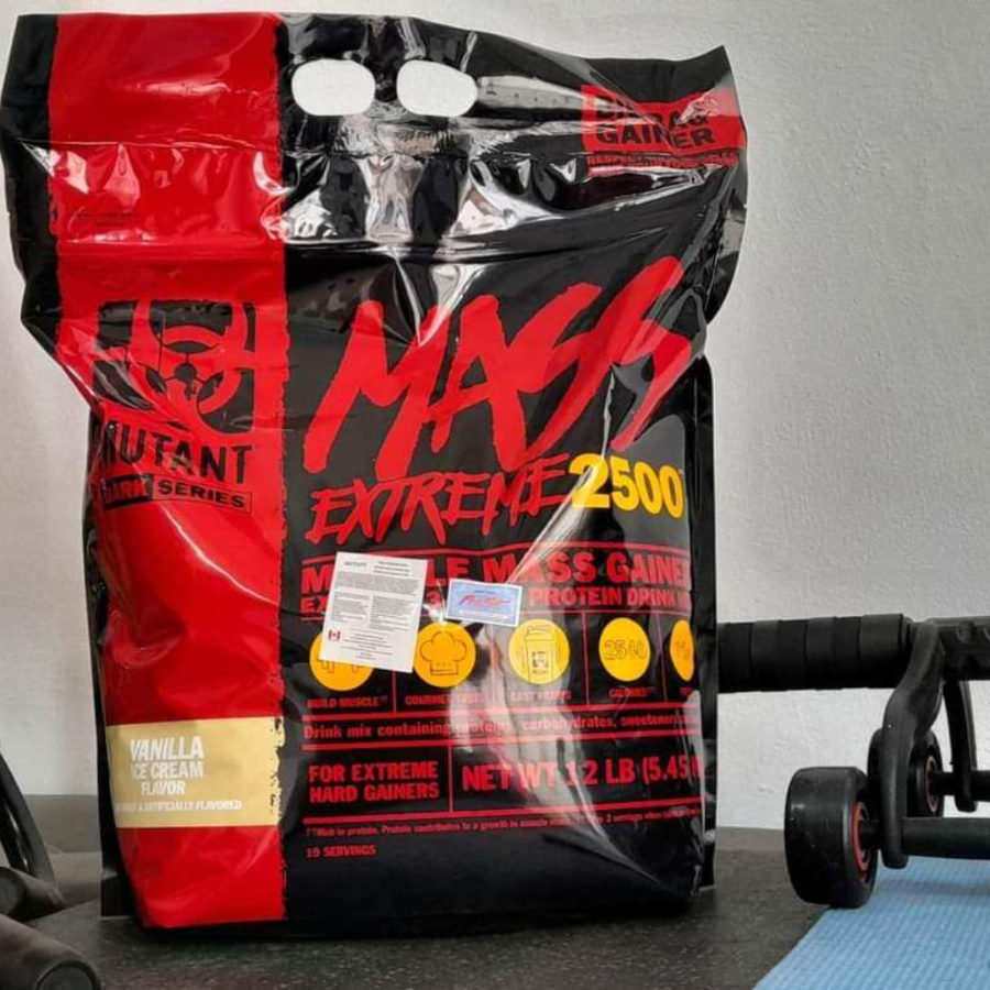 Sữa tăng cân hiệu quả Mass Extreme 2500 12lbs | Mutant