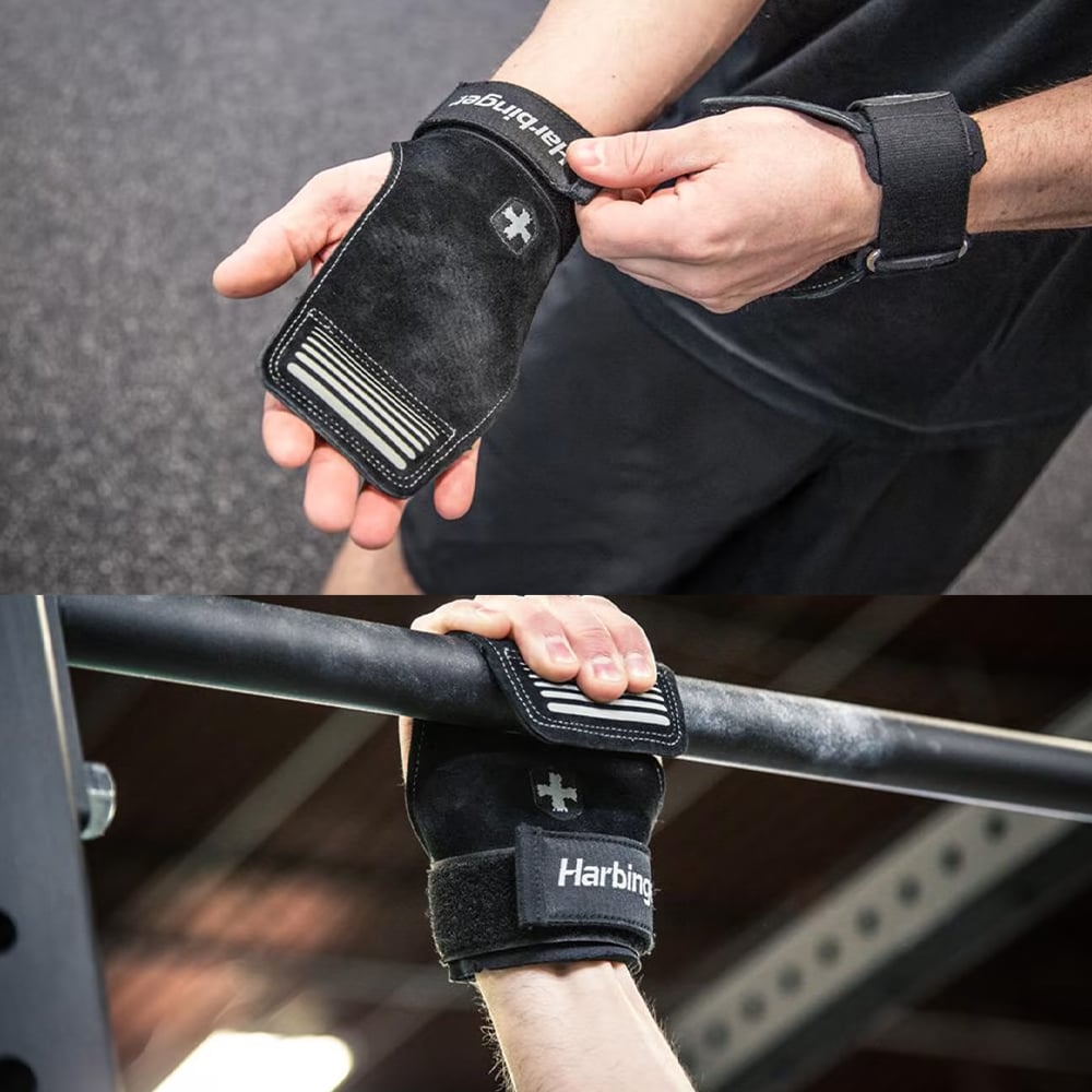 Guanti Harbinger Pro Lifting – Large, Marrone Mimetico – Palestre E ...