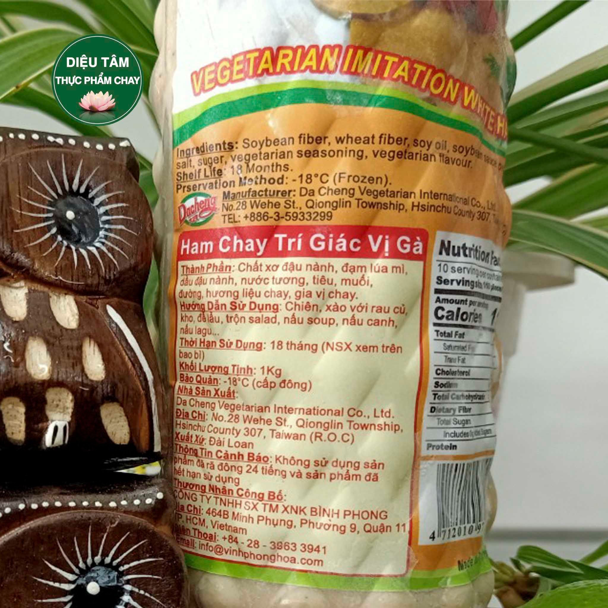 [BẾN LỨC - TÂN AN] Ham chay Trí Giác - Gà/Thịt - 1kg – Thực Phẩm Chay ...