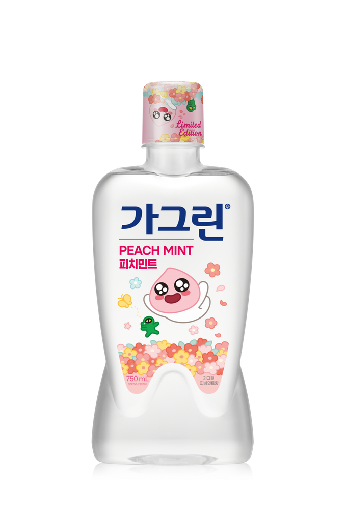 Nước súc miệng Garglin vị Đào Peachmint - không chứa cồn - chai 750ml – Garglin Việt Nam