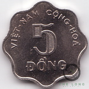 Xu 5 Đồng VHCH 1971 - XXVN N – The Long Collection