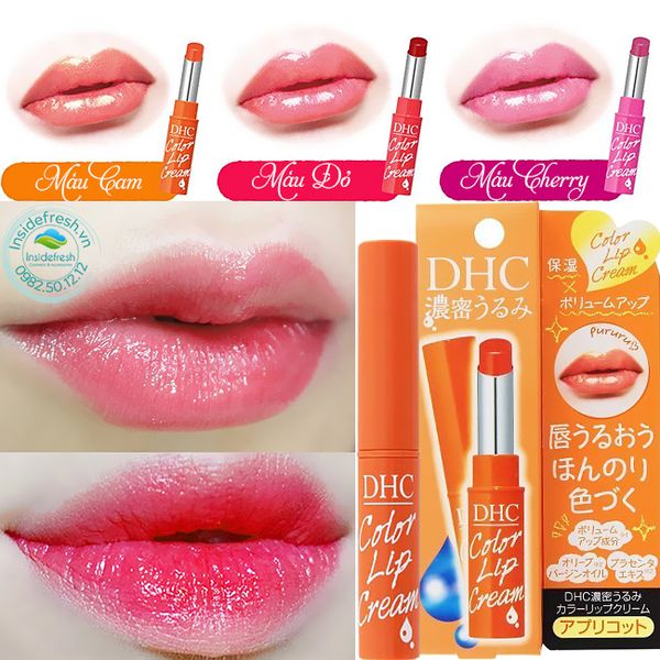 SON DƯỠNG CÓ MÀU CAM DHC PURE COLOR LIP CREAM STICK " – Insidefresh ...