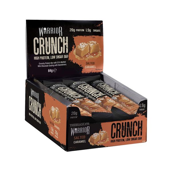 WARRIOR CRUNCH BAR 12BAR/BOX – GymWhey Shop