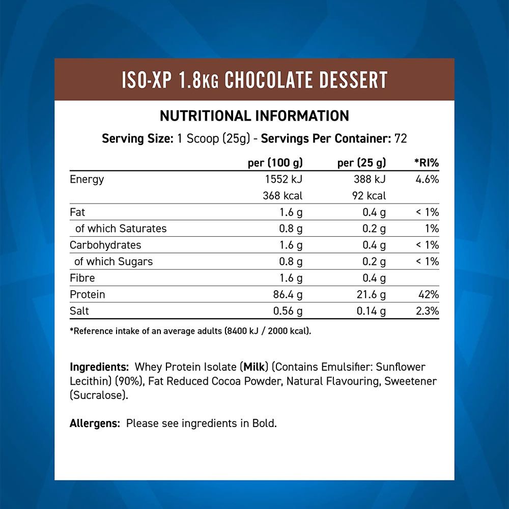 Applied Nutrition Iso XP 1.8kg Chính Hãng Giá Tốt Nhất – GymWhey Shop