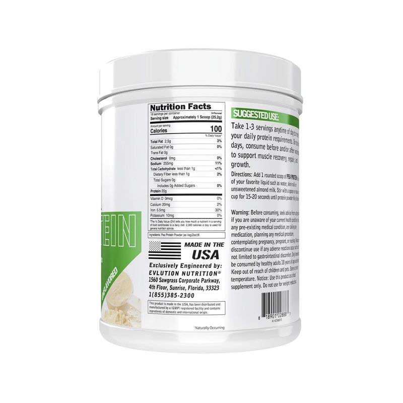 EVL PEA PROTEIN 1LBS – GymWhey Shop