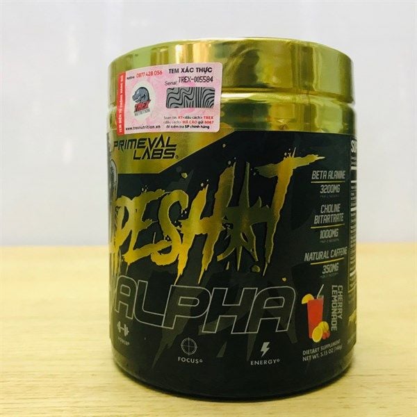 PRIMEVAL LABS APESHIT ALPHA PRE 150GRAM – GymWhey Shop