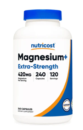 NUTRICOST MAGNESIUM + EXTRA - STRENGTH 420MG 240 VIÊN NHỘNG (Sf Lỗi ...