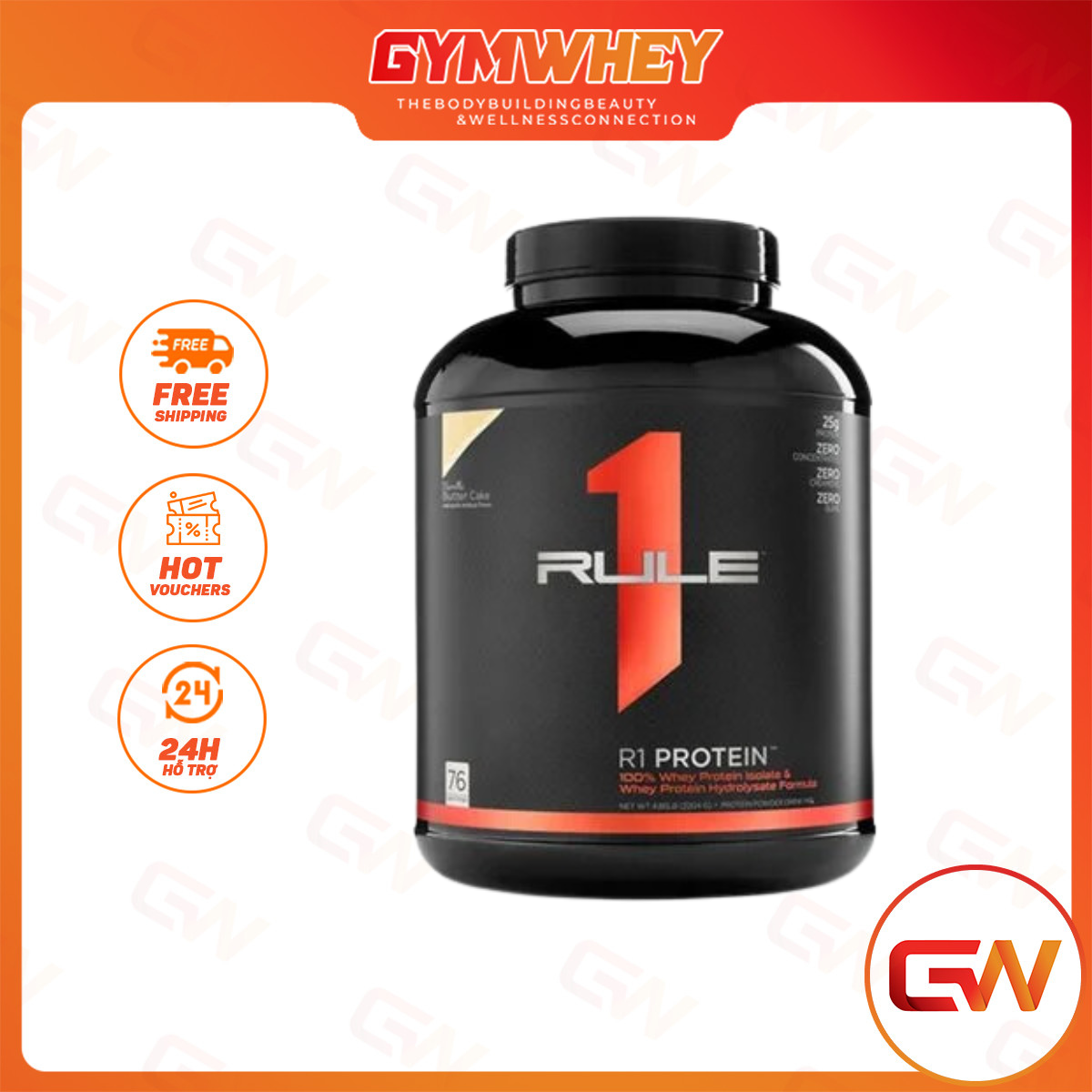 Rule1 Protein 5Lbs Chính Hãng Giá Tốt Nhất Tại GymWhey – GymWhey Shop
