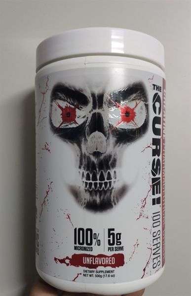 THE CURSE! MICRONIZED CREATINE MONOHYDRATE 500GRAM (Sf Lỗi) – GymWhey Shop