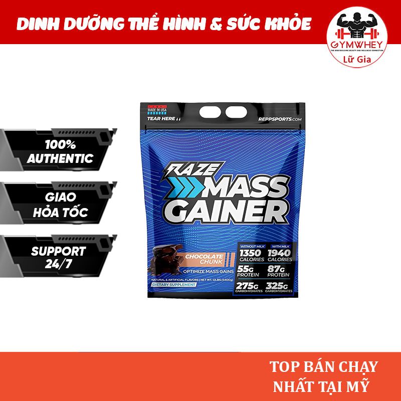 RAZE MASS GAINER 12LBS 5.4KG – GymWhey Shop