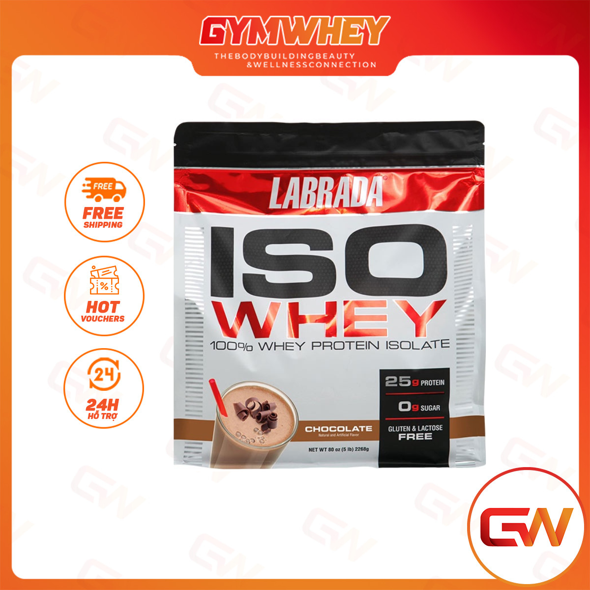 LABRADA ISO WHEY 73 SER – GymWhey Shop