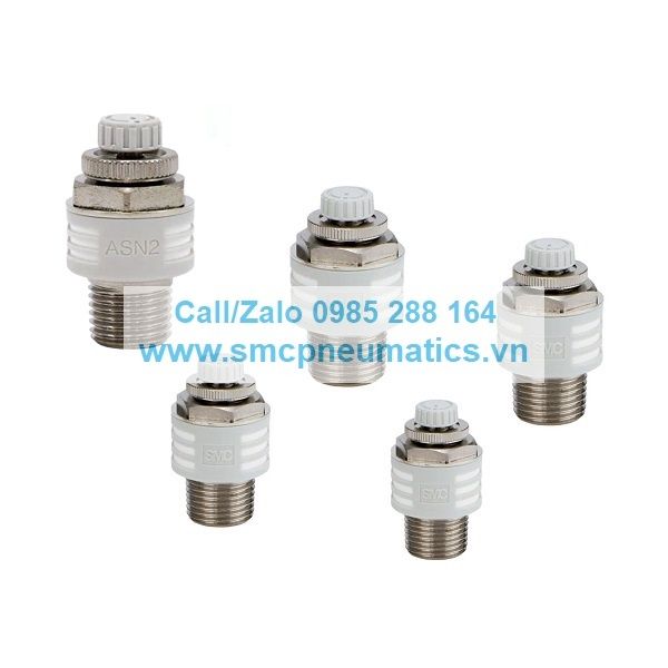 Giảm thanh ASN2-02-S SMC, Silencer ASN2-02-S SMC – smcpneumatics viet nam