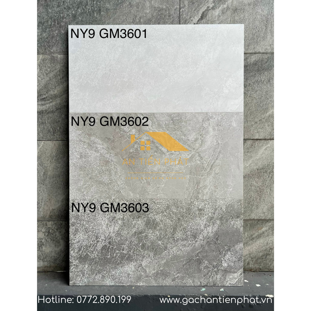 Gạch ốp lát 30x60 Vigalcera ATP NY9 GM3602 bề mặt mờ xám xương đá – Showroom gạch ốp lát An Tiến ...