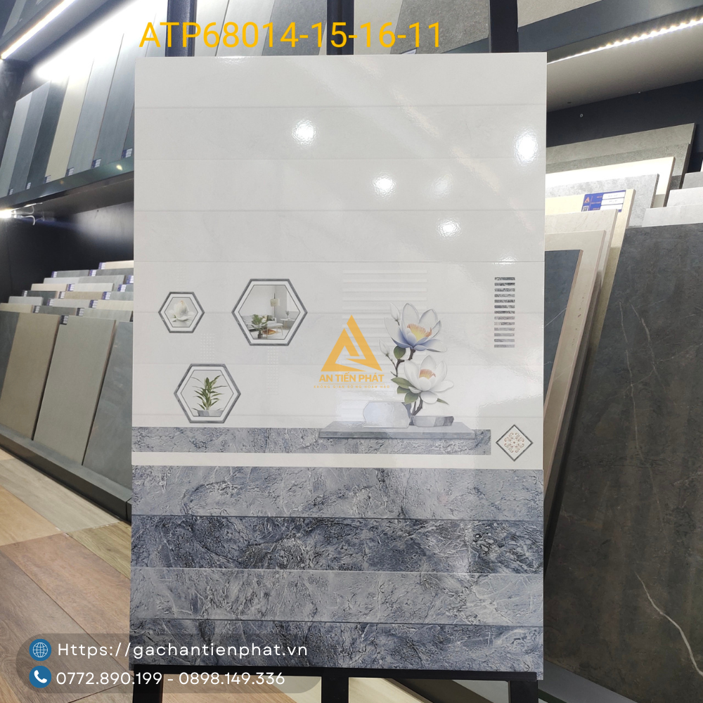 Gạch ốp tường 30x60 Vitto 68014 68015 68016 Maximos bề mặt bóng ...