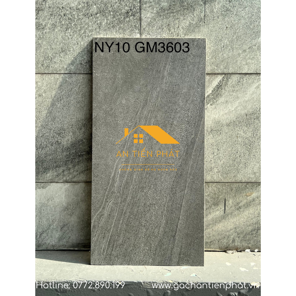 Gạch ốp lát 30x60 Vigalcera ATP NY10 GM3603 bề mặt mờ xám xương đá ...