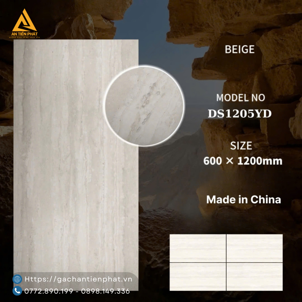 Gạch DS1205YD BEIGE 60x120 - Nhập Khẩu Trung Quốc, Bề Mặt Mờ – Showroom ...