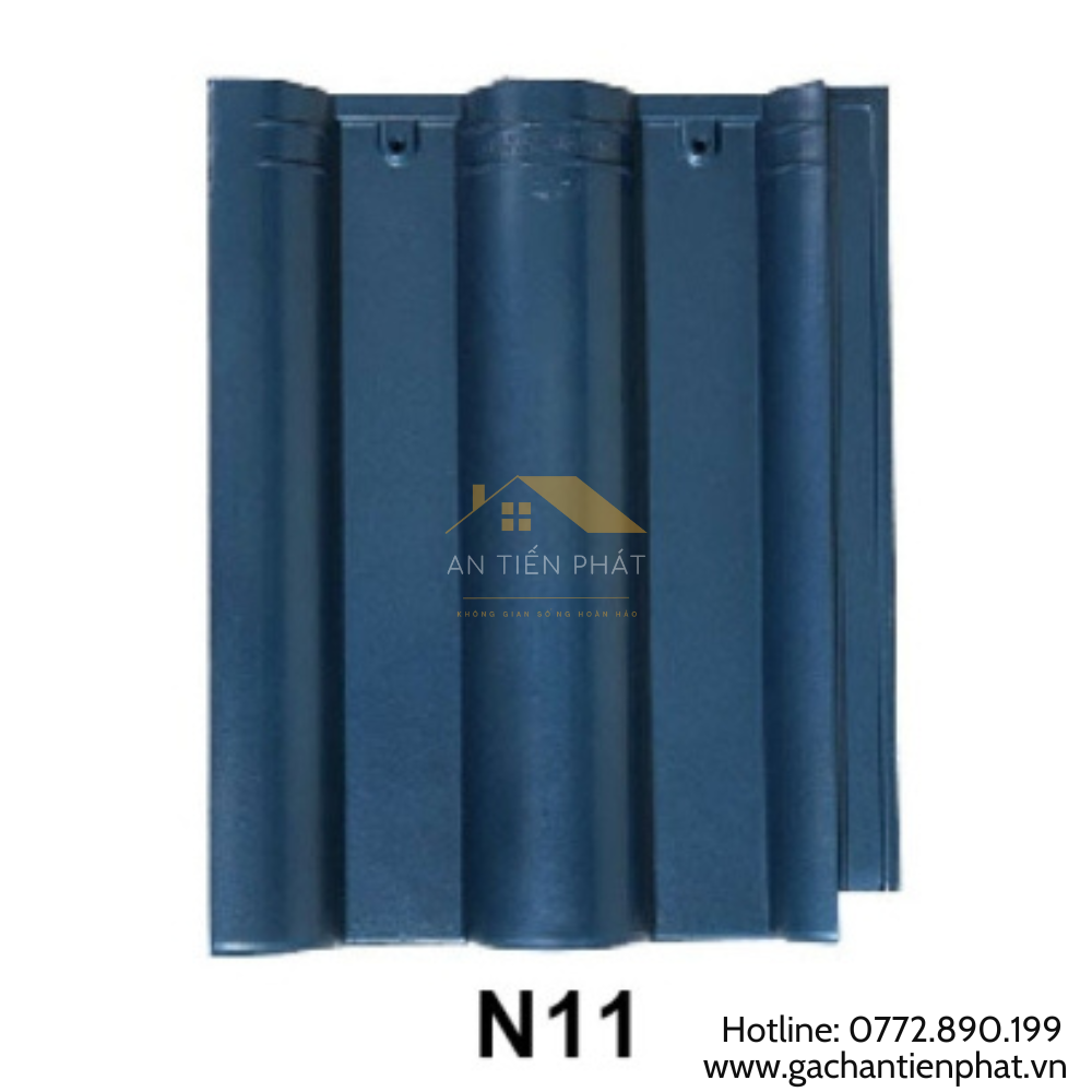 Ngói nhật NAKAMURA-HP sóng nhỏ N11 – Showroom gạch ốp lát An Tiến Phát
