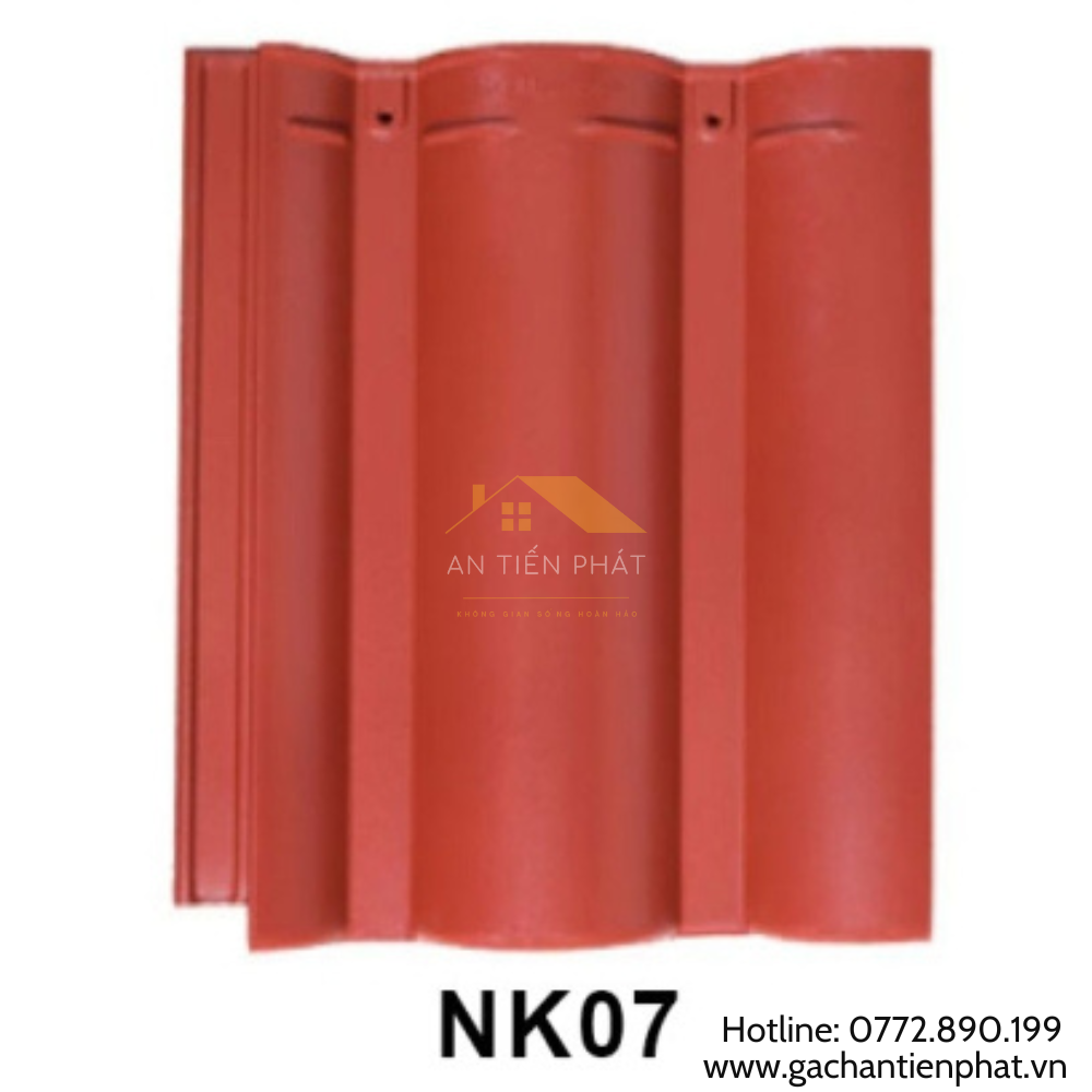 Ngói nhật NAKAMURA-HP sóng lớn NK07 – Showroom gạch ốp lát An Tiến Phát