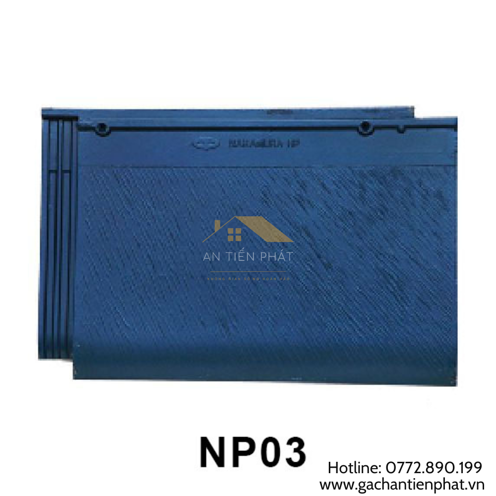 Ngói phẳng Nhật Bản NAKAMURA NP03 – Showroom gạch ốp lát An Tiến Phát