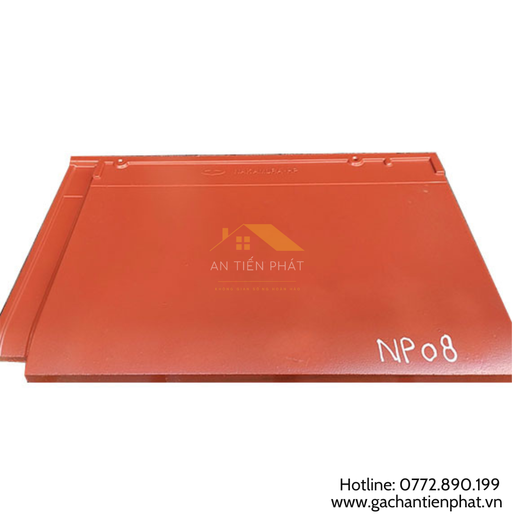 Ngói phẳng Nhật Bản NAKAMURA NP08 NEW – Showroom gạch ốp lát An Tiến Phát