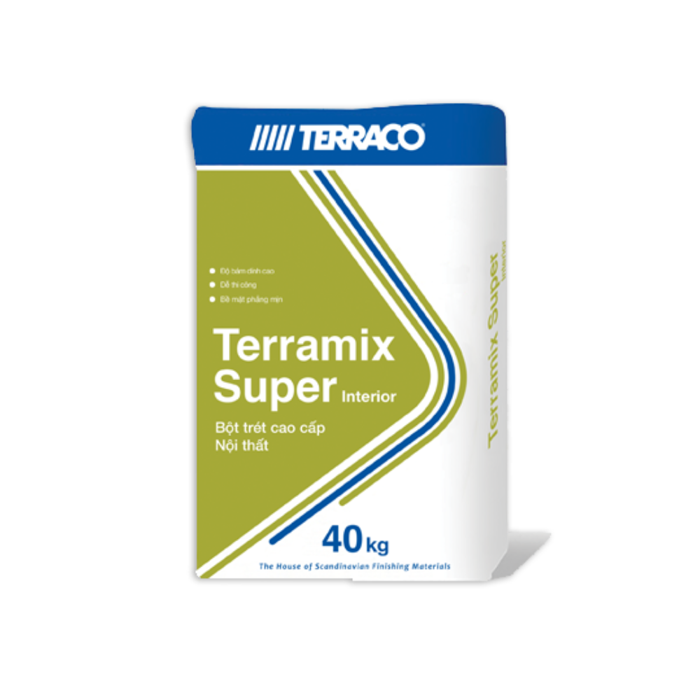 TERRAMIX SUPER INTERIOR – BỘT TRÉT NỘI THẤT – Showroom gạch ốp lát An Tiến Phát
