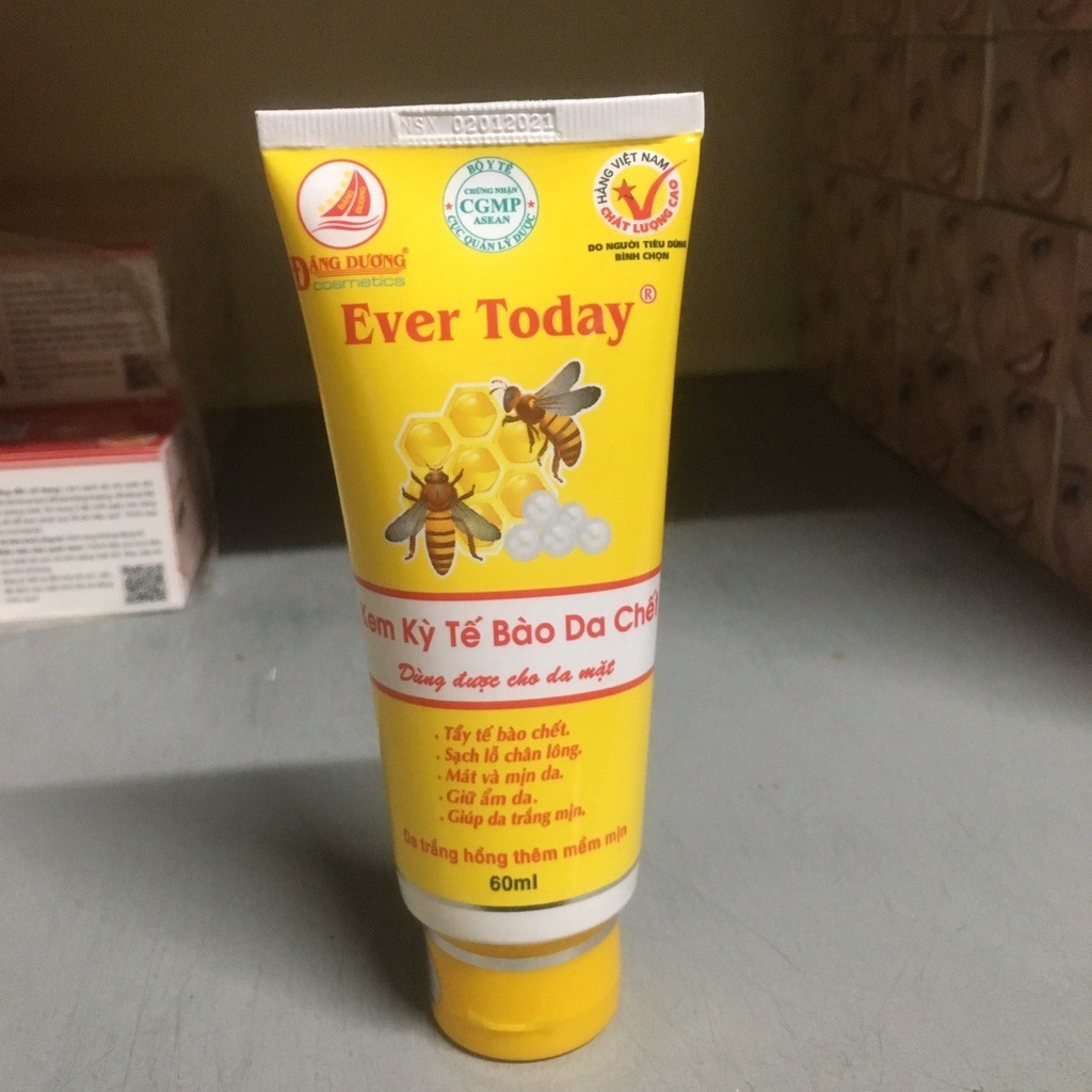 Kem Kỳ Tế Bào Chết EVER TODAY 60ML Kaybee