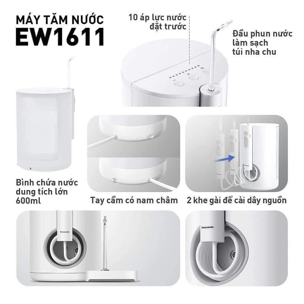 Máy tăm nước Panasonic EW1611 – Gia dụng xách tay Đức