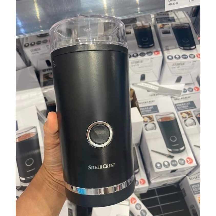 Máy xay cà phê Silvercrest mini – Gia dụng xách tay Đức
