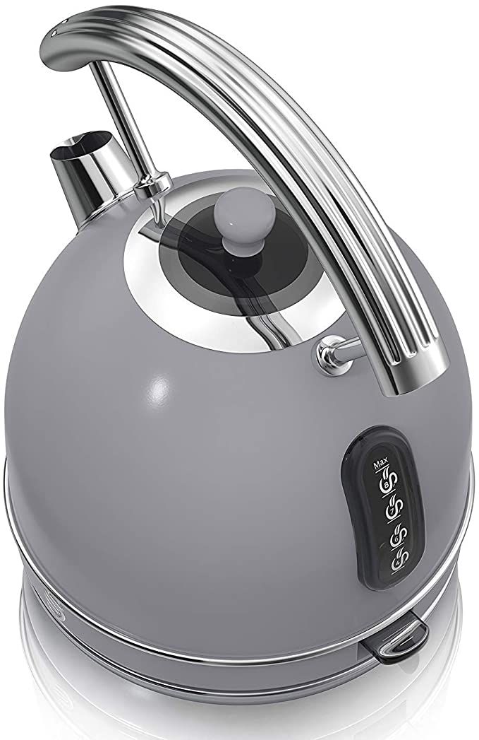 Ấm siêu tốc Swan Retro đỏ – Gia dụng xách tay Đức