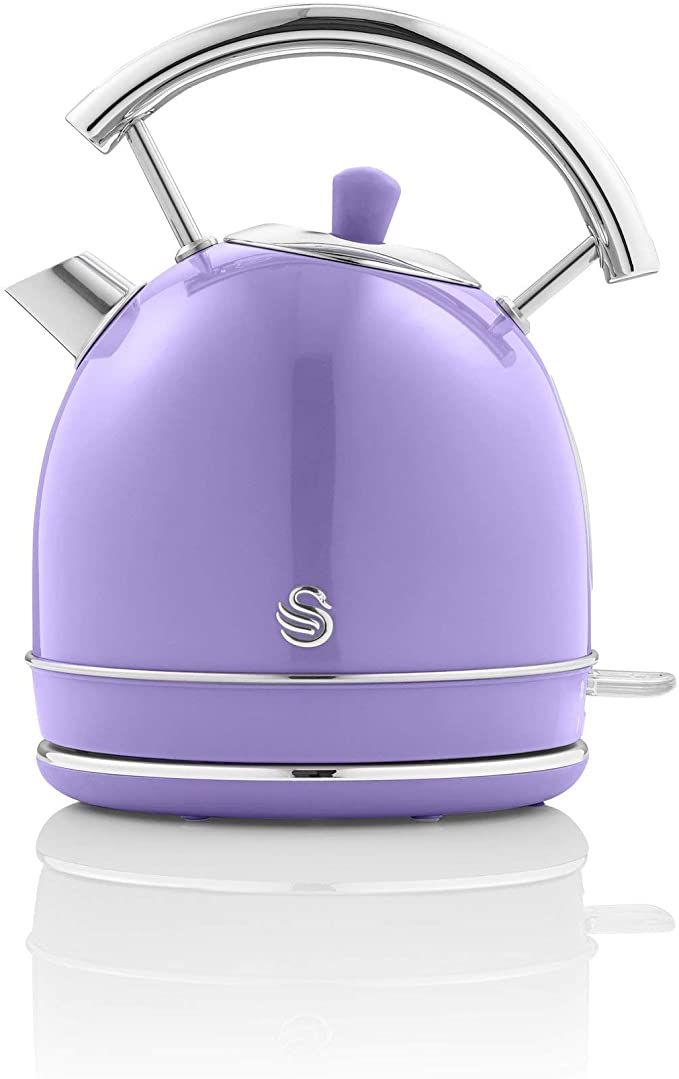 Ấm siêu tốc Swan Retro đỏ – Gia dụng xách tay Đức