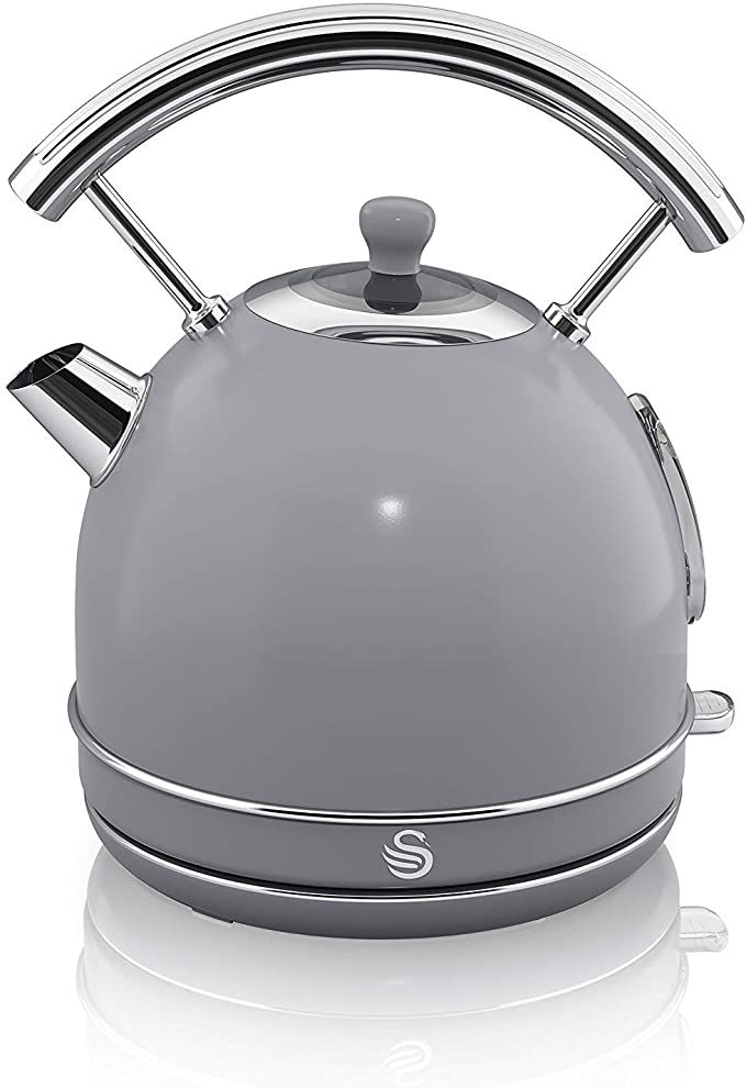 Ấm siêu tốc Swan Retro đỏ – Gia dụng xách tay Đức