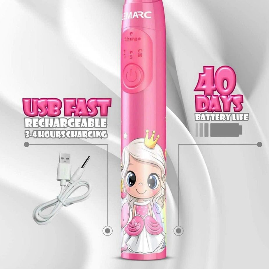 Bàn chải điện Lemarc USA Supersonic Kids Electric Toothbrush – Gia dụng ...