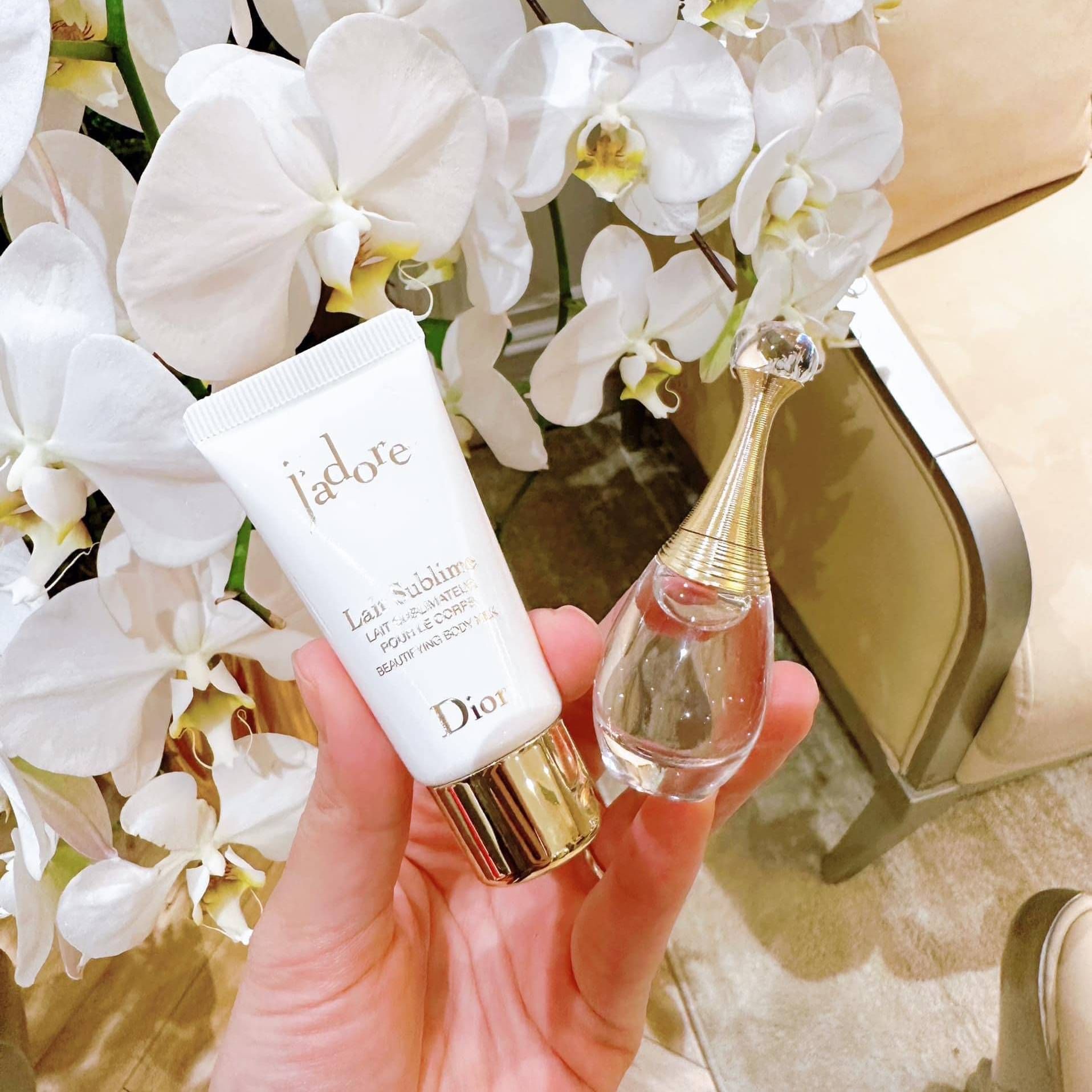 Bộ nước hoa và dưỡng thể Dior J'adore Mini Deluxe EDP – Gia dụng xách ...