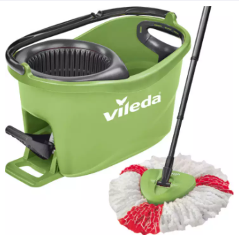 Bộ lau nhà Vileda Ultramat Colors màu xanh lá – Gia dụng xách tay Đức