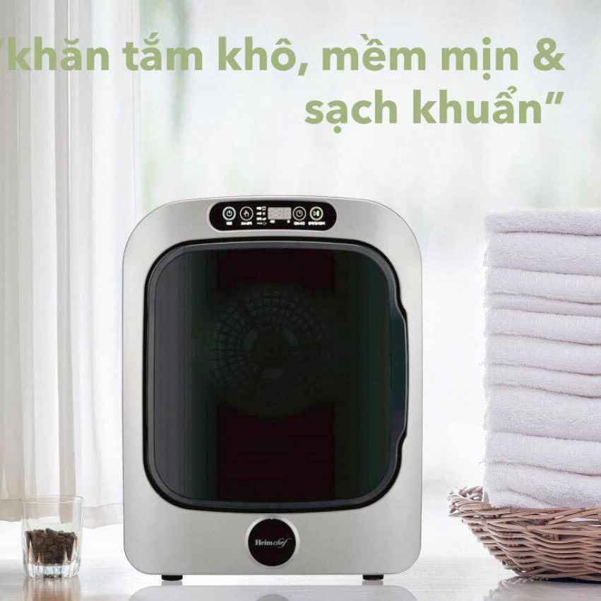 Máy sấy quần áo mini Heim Chef HCD-301UPR – Gia dụng xách tay Đức