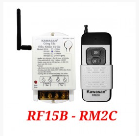Công Tắc Điều Khiển Từ Xa RF15B-RM2C-Bh12th