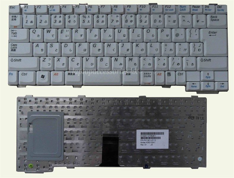 Keyboard Nec L550 đen Nhật Zin