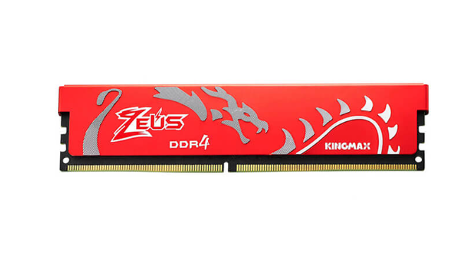Ram PC Kingmax tản nhiệt Zeus 8GB DDR4 2666 new- Bh 36 tháng