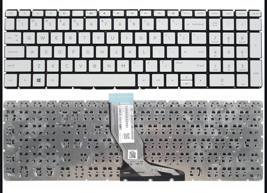 KEYBOARD HP 15-BS BẠC ZIN