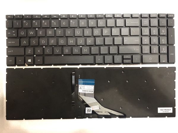 KEYBOARD HP 15-DA ĐEN ZIN - BH 12 THÁNG