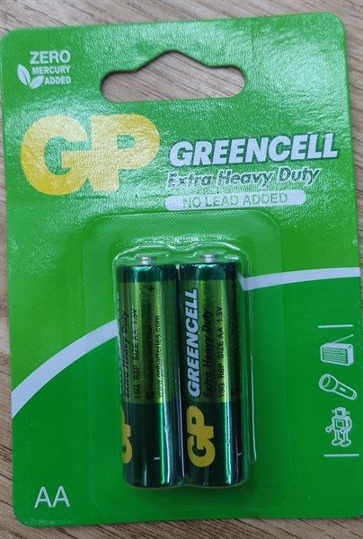 Pin GP greencell R6B – HIỆU SÁCH MAI