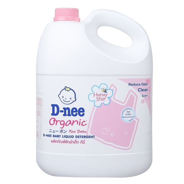 Nước giặt Organic Dnee (3000mL/Can) (4 Can/thùng) – HIỆU SÁCH MAI