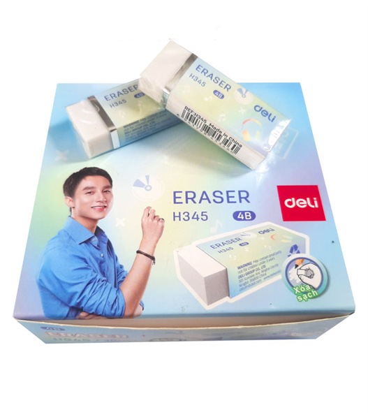 Tẩy trắng 4B Sơn Tùng Deli H345 (30/900) – HIỆU SÁCH MAI