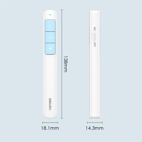 Bút chỉ bảng laser trình chiếu Deli 2808P (1/12/48) – HIỆU SÁCH MAI