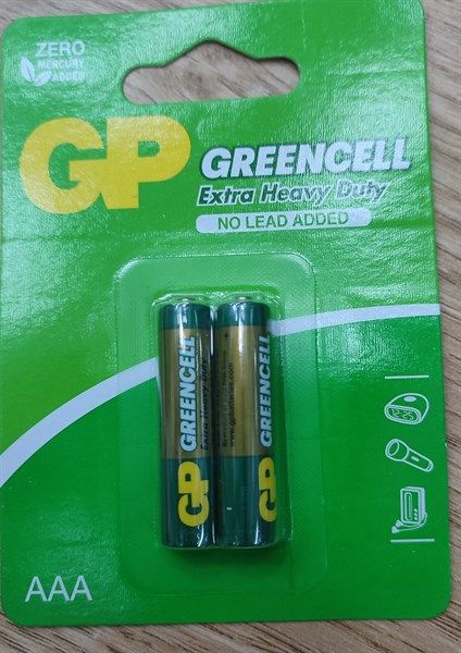 Pin GP greencell R03 – HIỆU SÁCH MAI