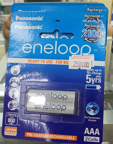 Pin sạc AAA Panasonic BK-4MCCE/2BT – HIỆU SÁCH MAI