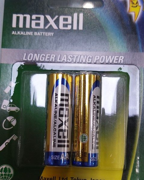 Pin AA Maxell( Vỉ 2 viên) – HIỆU SÁCH MAI
